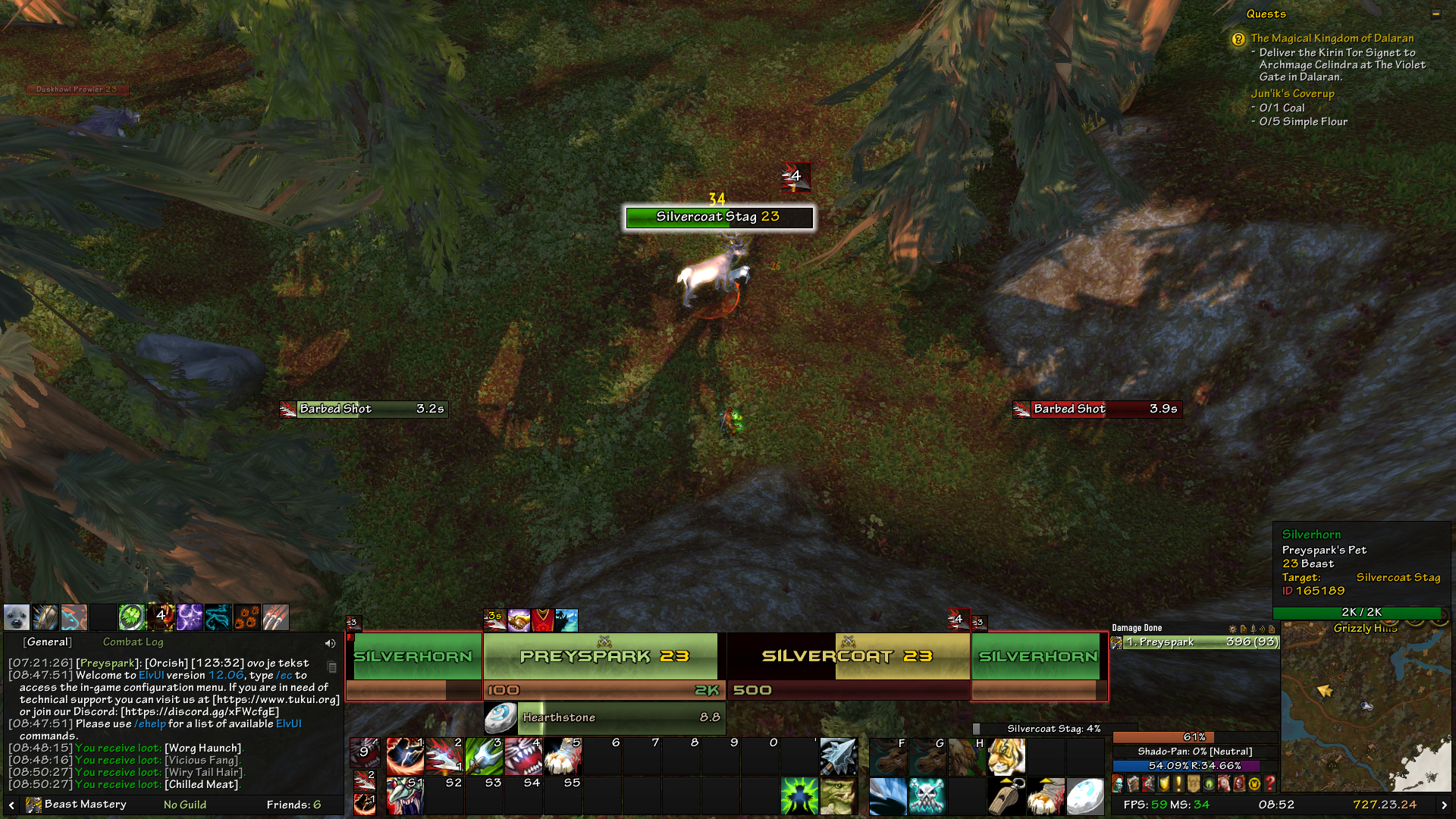 My take on interface modifications - trying to keep most of the screen ...