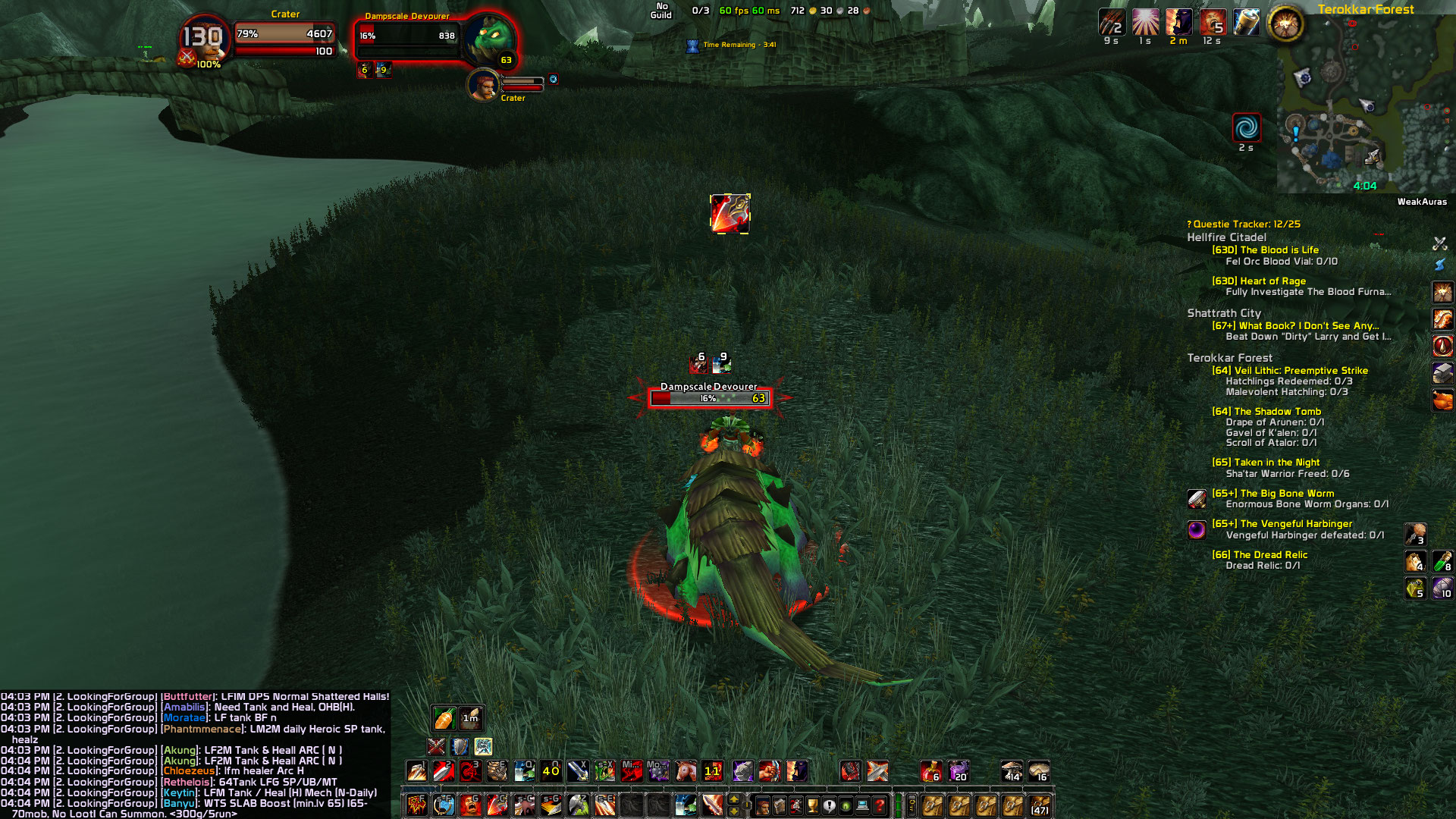 Execute Group Screenshots - WeakAura - World of Warcraft