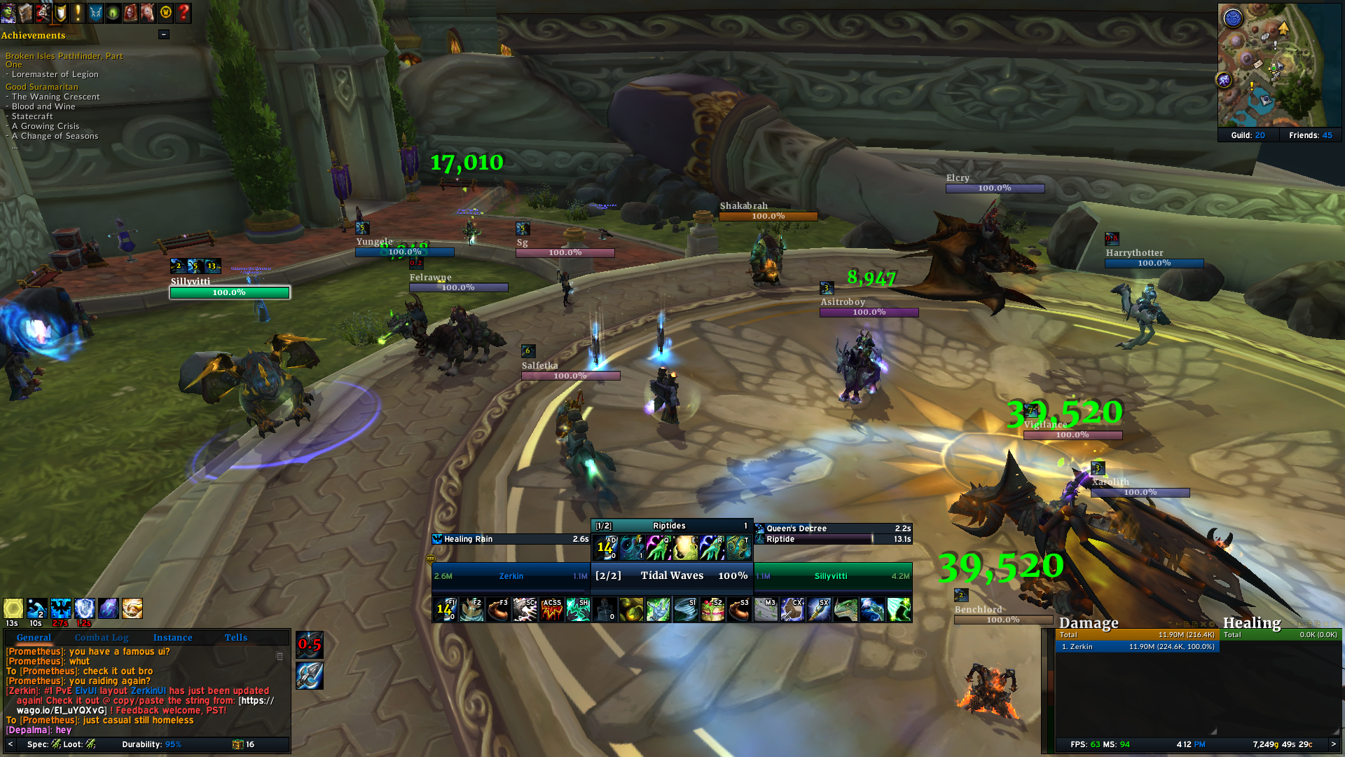 ZerkinUI Competitive [v2.0][1080p] -- Best Raid UI by Rank #10 West SHA ...