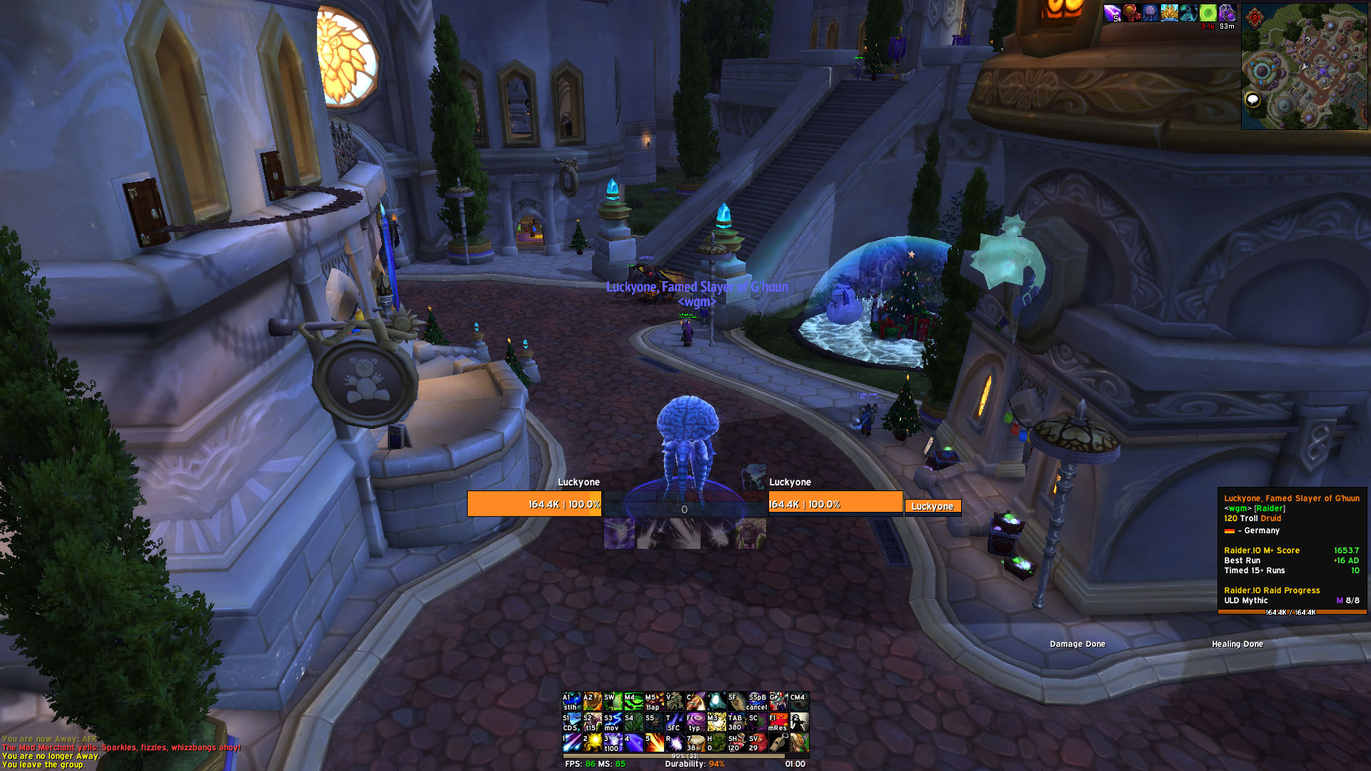 Luckyone ElvUi (8.1.0) (01/2019) (DPS/TANK) | Wago.io