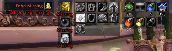 Raid Buff UI - WeakAura - World of Warcraft